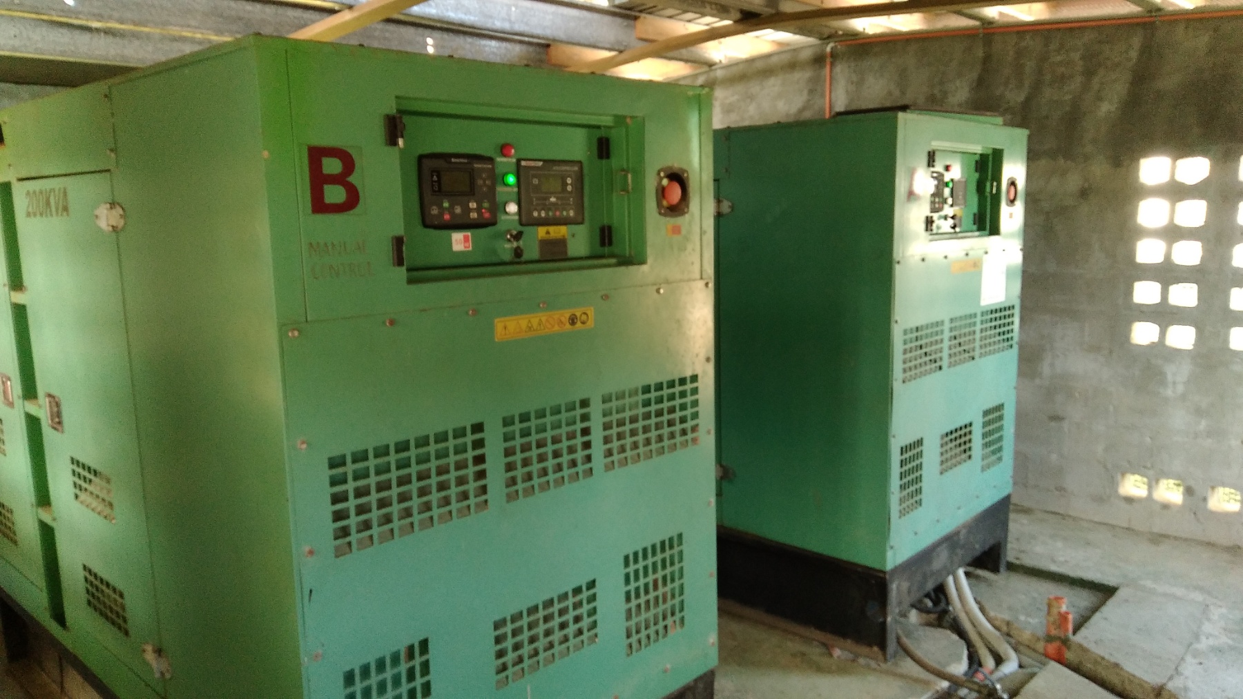 Two of 250kva Cummins genset installed at Lohar Investment Farm in ...