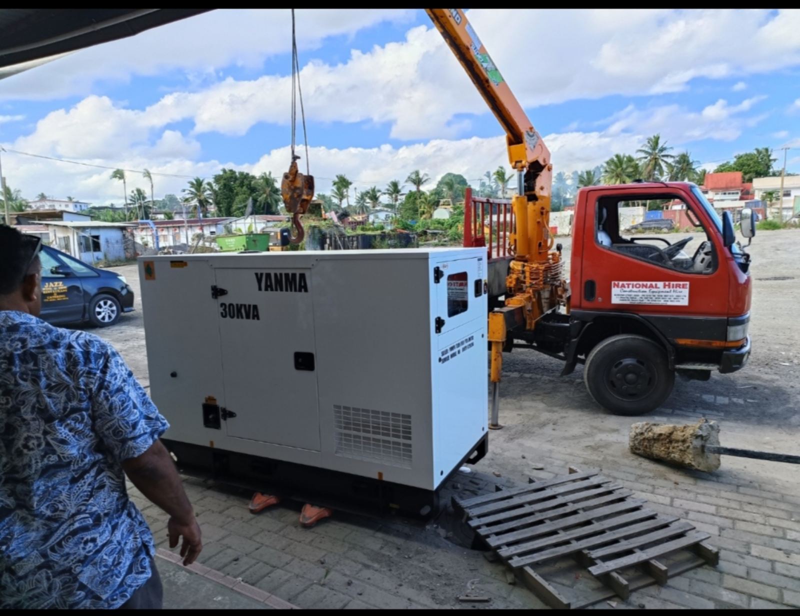 Supplied and installed 30kva Genset for service station in Nausori ...